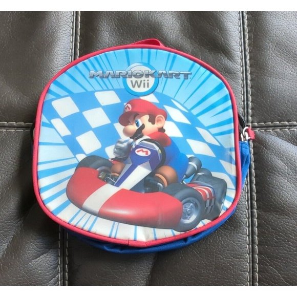 Nintendo | Other | 209 Nintendo Mario Kart Wii Red Blue Insulated ...